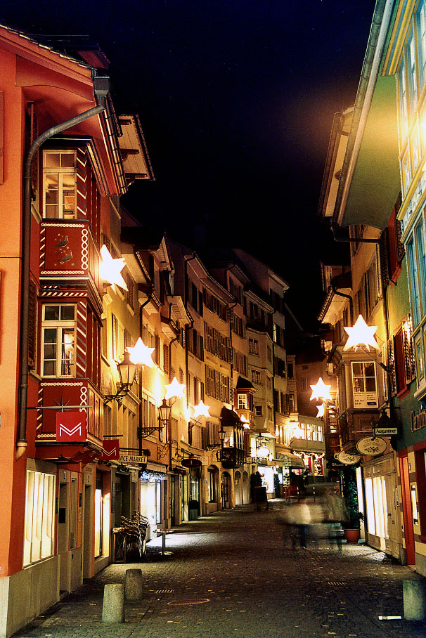 Augustinergasse Zürich (Weihnachten 2004) Foto & Bild | architektur ...