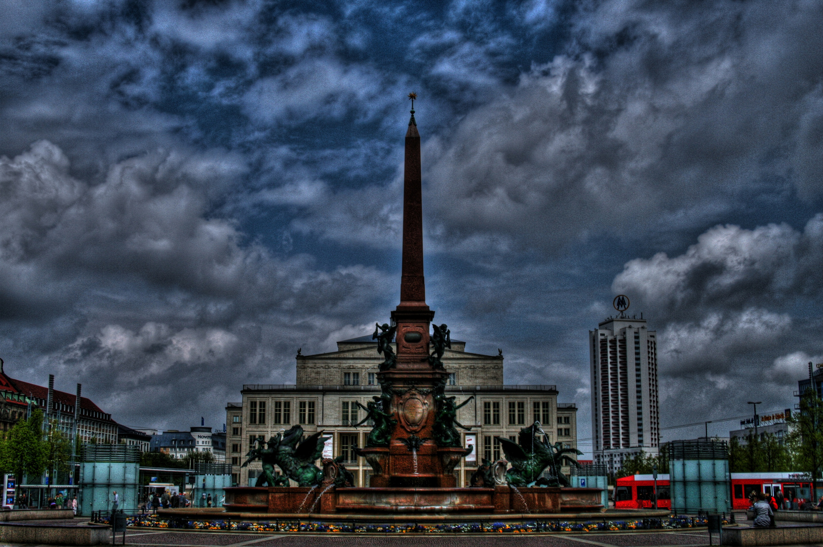 Augustusplatz Leipzig Foto & Bild | deutschland, europe, sachsen Bilder ...