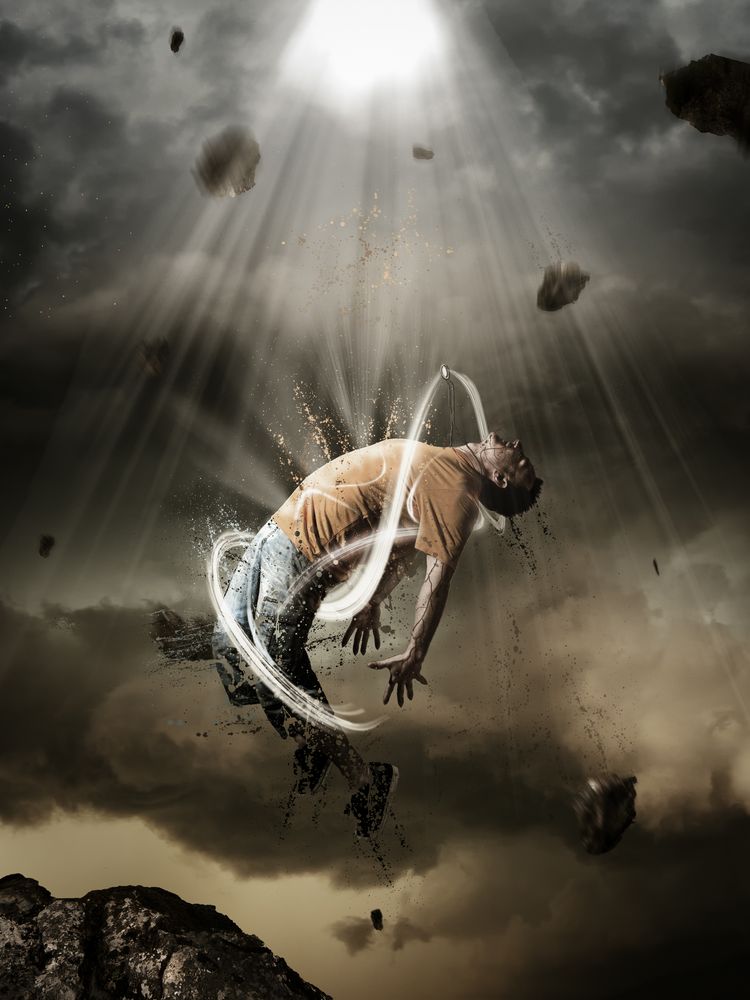 Aura der Auflösung Foto & Bild | fotomontage, fantasy mystery, composing Bilder auf fotocommunity
