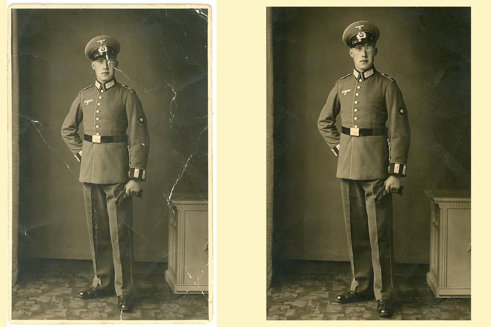 Aus alt macht neu, mein Opa (das Bild müsste gegen Ende der 30er Jahre ... Aus alt macht neu, mein Opa (das Bild müsste gegen Ende der 30er Jahre ...