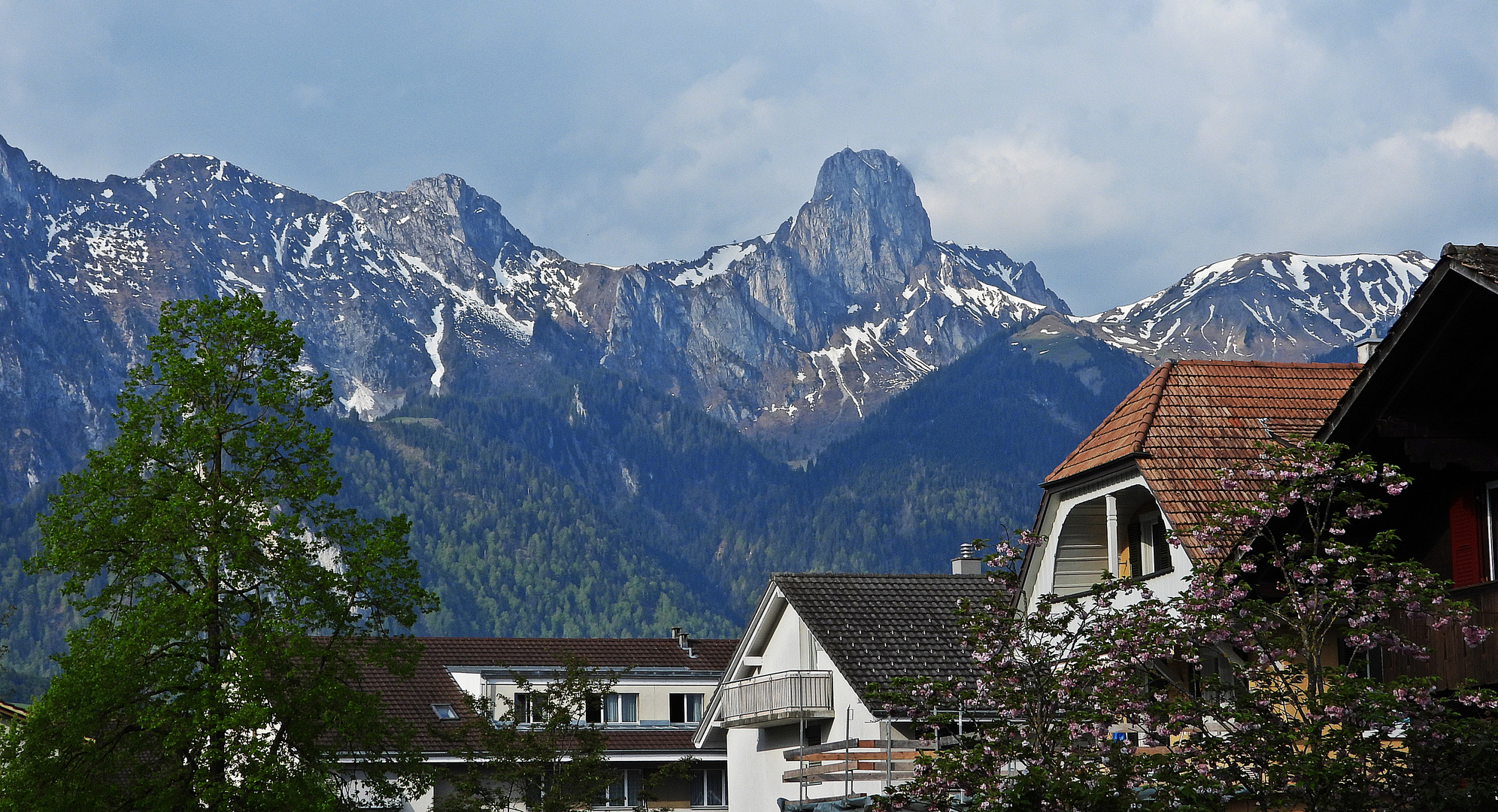 Ausblick aus einem Garten in Thun/ CH Foto & Bild | europe, schweiz ...