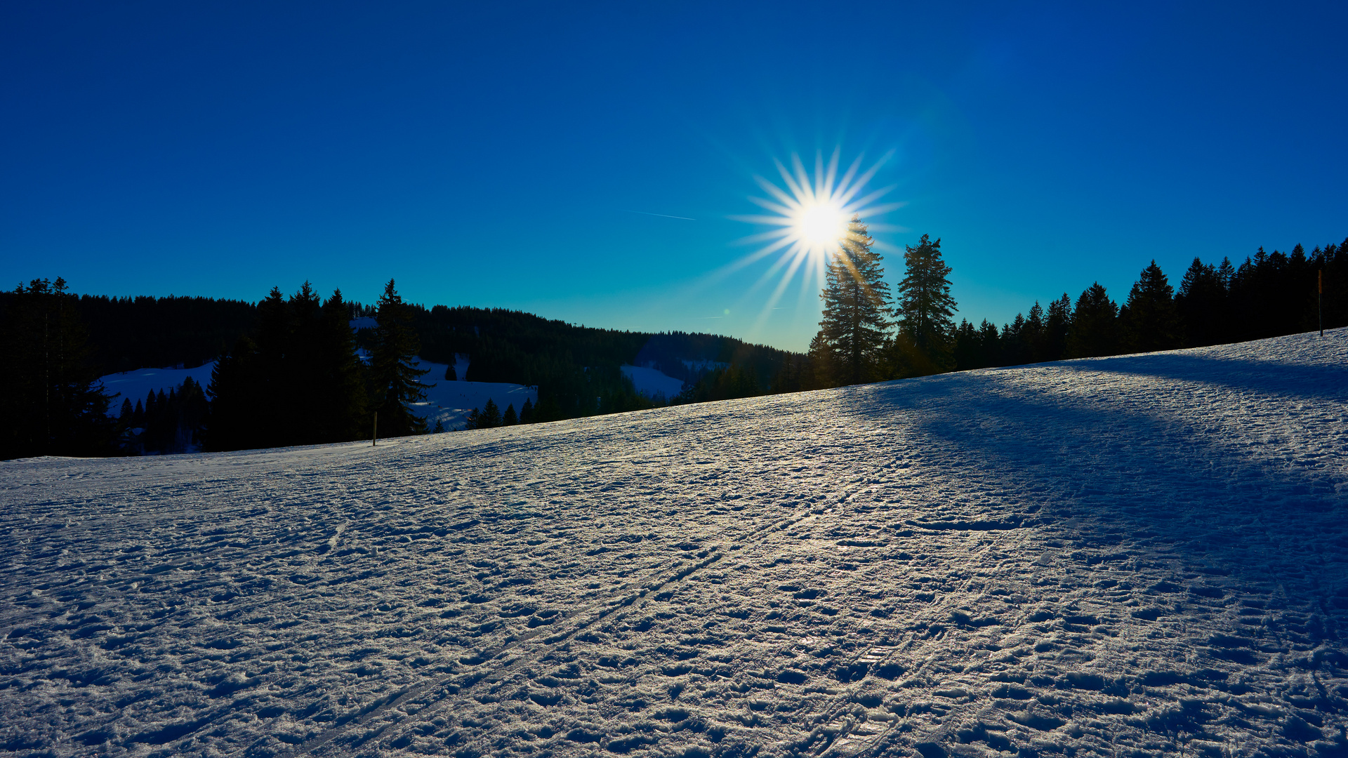 Ausblick vom Feldberg im Winter Foto & Bild | deutschland, europe ...