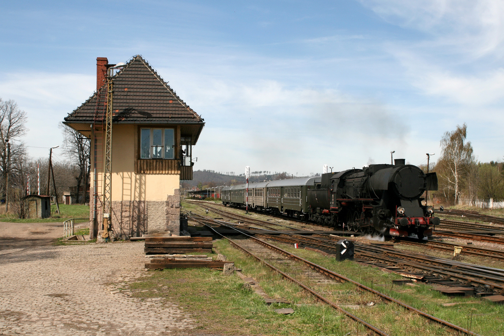 Ausfahrt aus... Foto & Bild | historische eisenbahnen, eisenbahn ...
