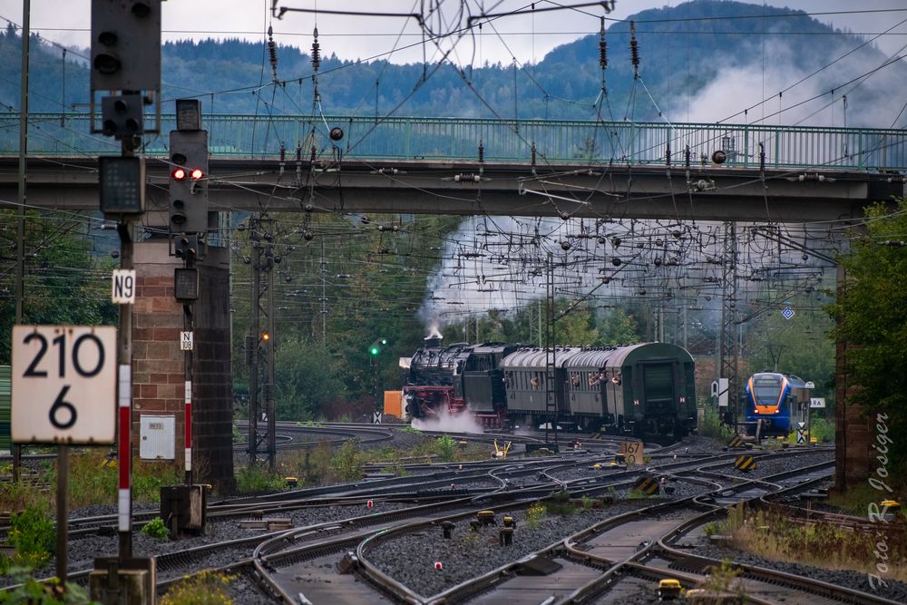 Ausfahrt Bebra Foto & Bild | historische eisenbahnen, museale bahnen ...
