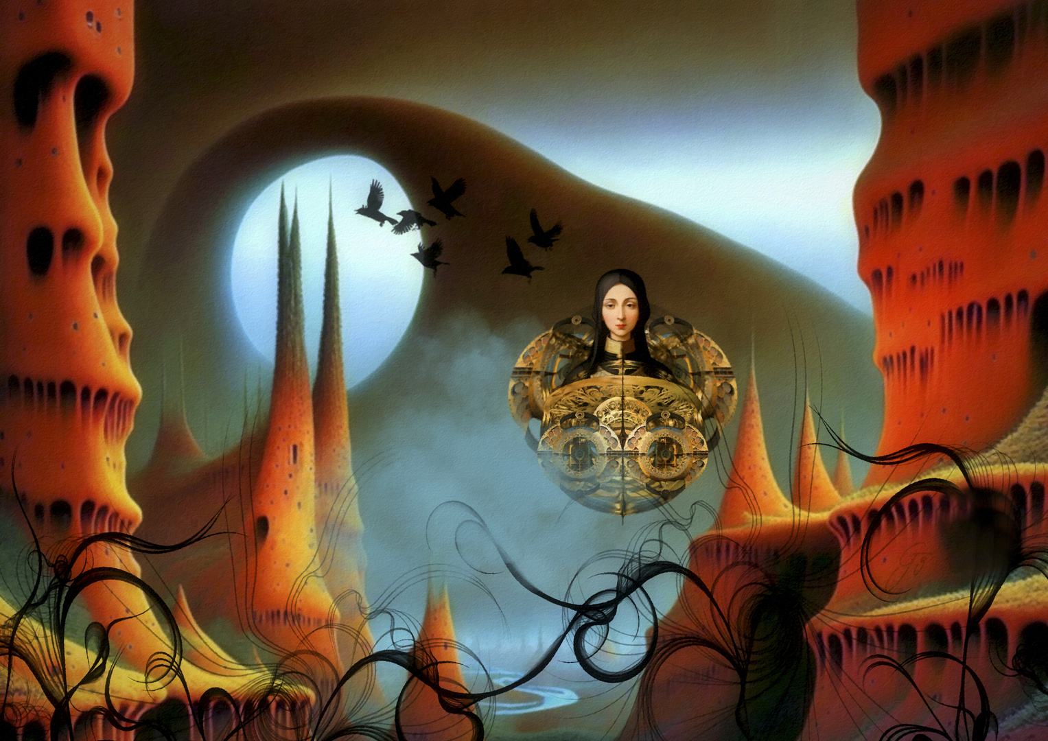 Ausflug am Nachmittag Foto & Bild | ki - montagen, surreal, landschaft Bilder auf fotocommunity