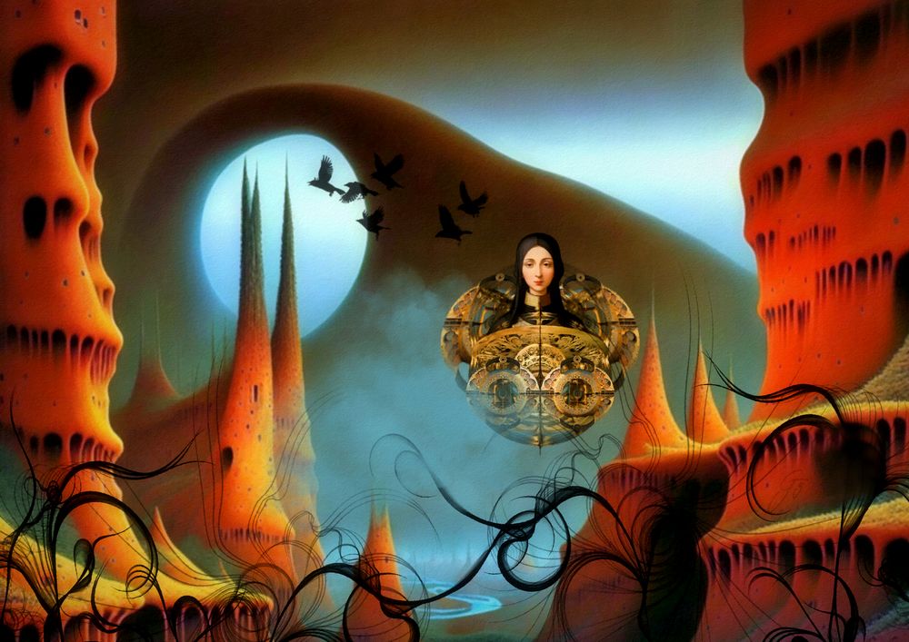 Ausflug am Nachmittag Foto & Bild | ki - montagen, surreal, landschaft Bilder auf fotocommunity