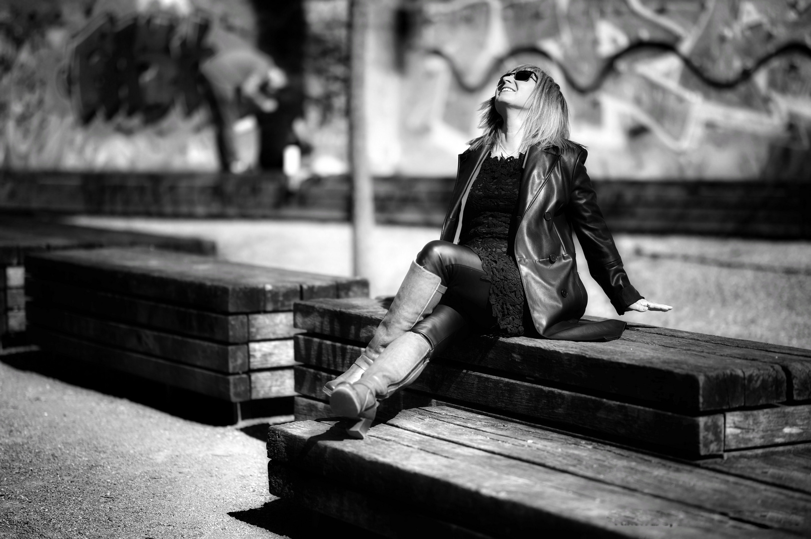 Ausgelassen.... Foto & Bild | streetfotografie mit menschen, street: spontane portraits ...