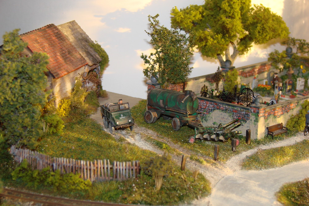 Ausschnitt meiner H0e Anlage Foto & Bild | modell - eisenbahnen ...