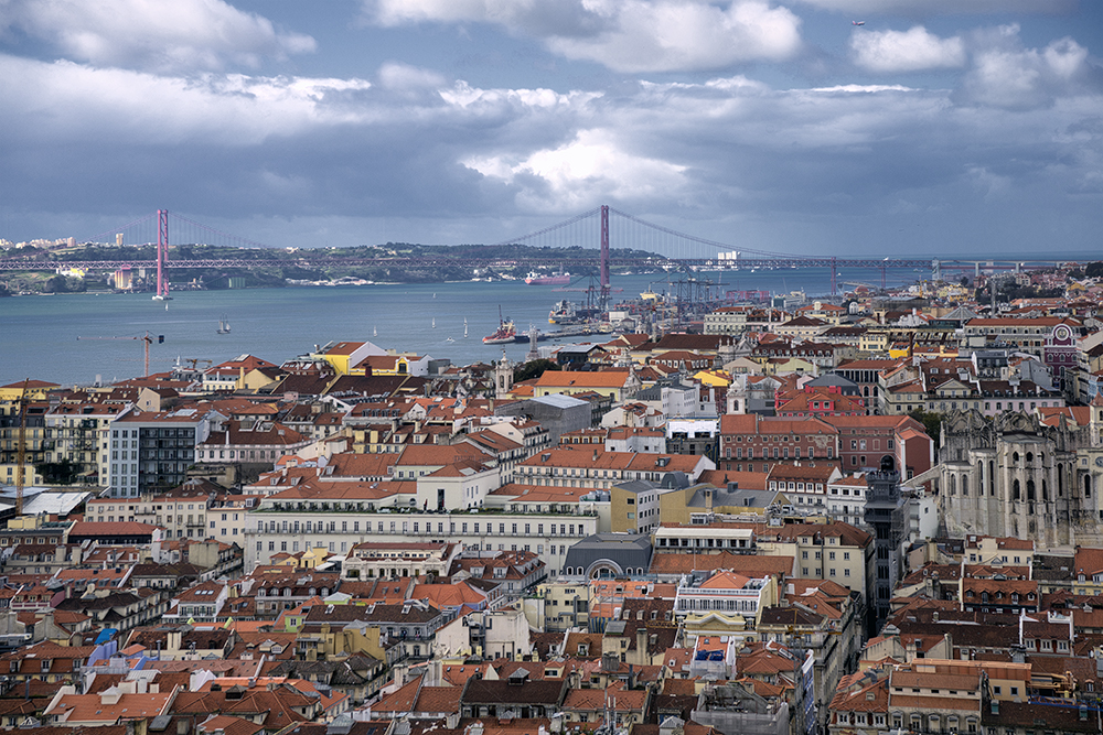 Aussicht auf Lissabon Foto & Bild | europe, portugal, lisboa e vale do tejo-lissabon Bilder auf ...