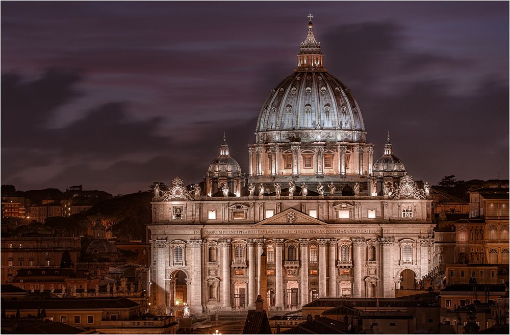Aussicht von der Engelsburg Foto & Bild | europe, italy, vatican city ...