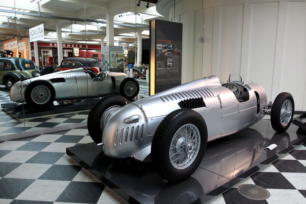 Auto Union Rennwagen Typ C - August-Horch-Museum Foto & Bild | sport ...