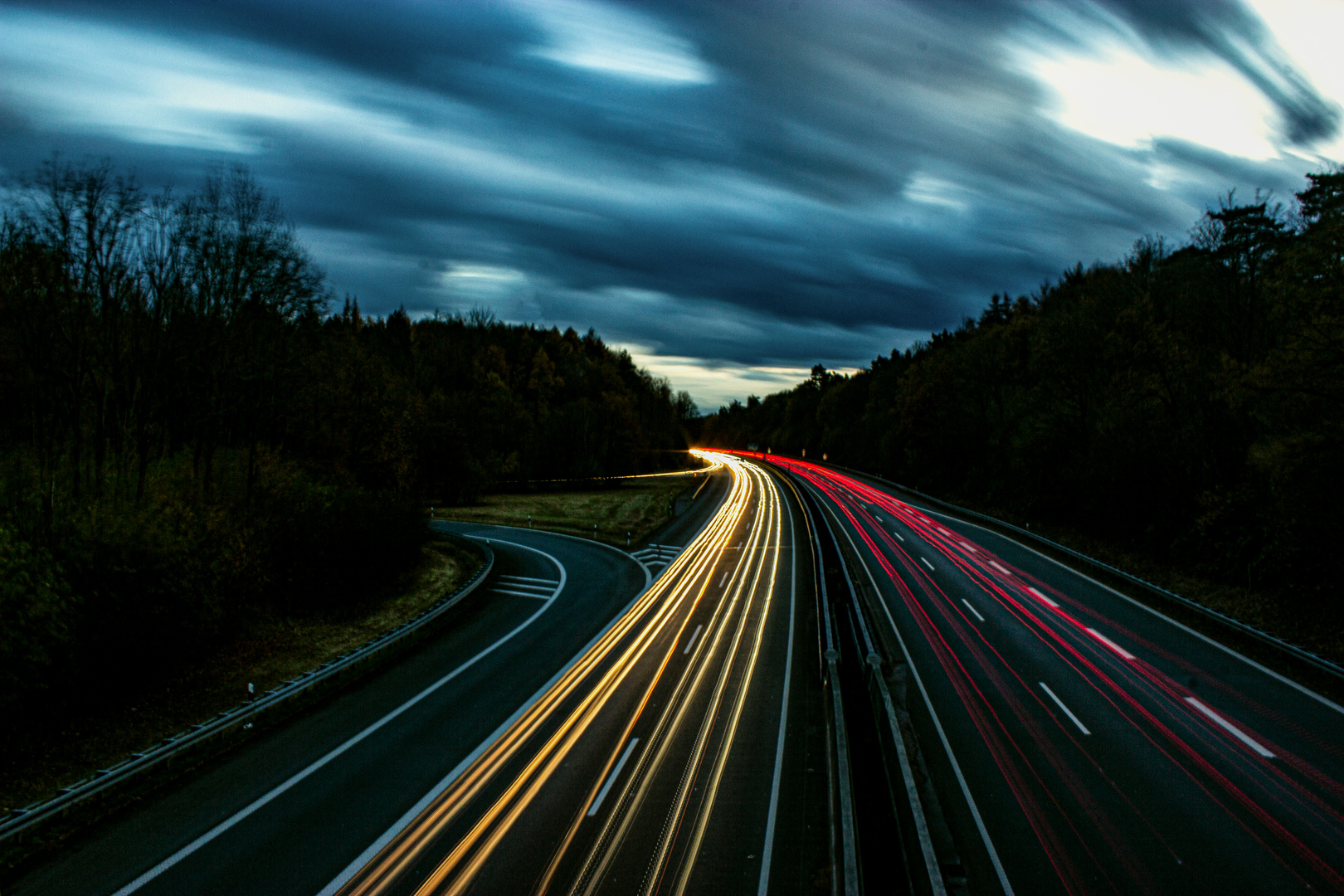 Autobahn A43 Foto & Bild | bilder, fotos, world Bilder auf fotocommunity