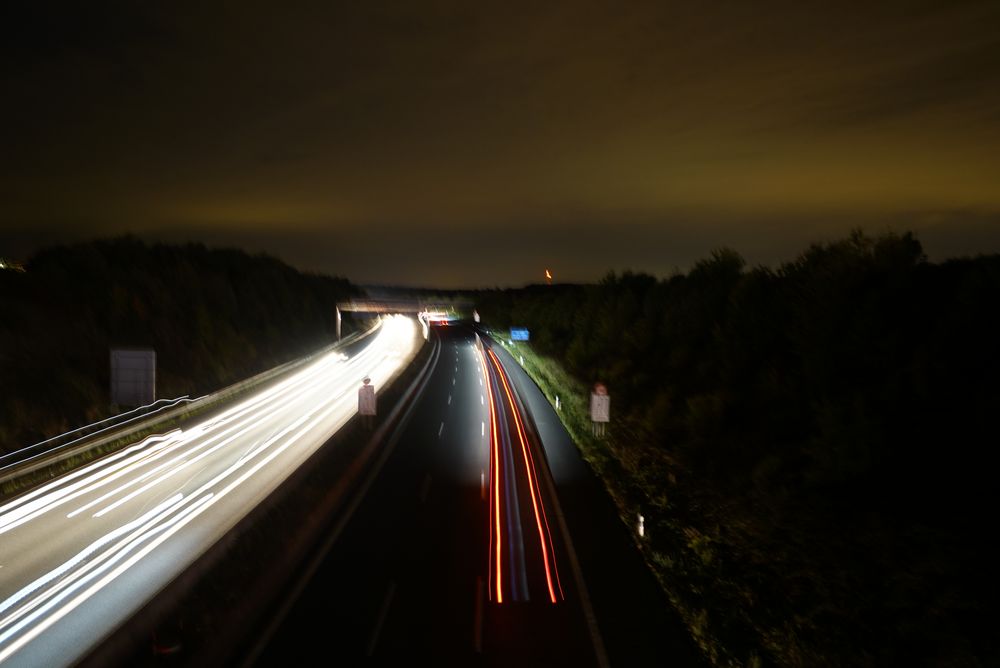 Autobahn A5 Pforzheim Foto & Bild | techniken, world Bilder auf ...