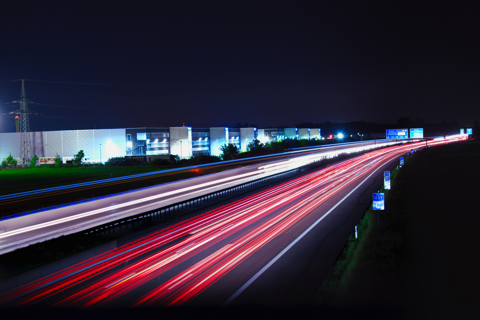 Autobahn A8 Bild Orginal Foto & Bild | natur, straße, landschaft Bilder ...