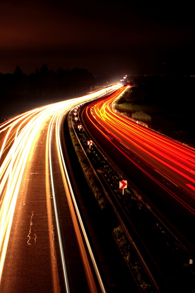 Autobahn Foto & Bild | experimente, speed, spezial Bilder auf fotocommunity