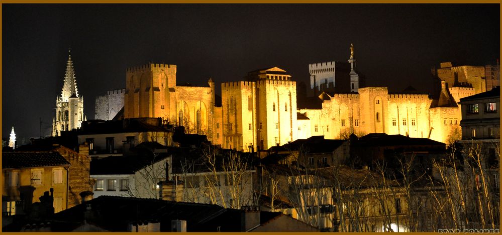 Avignon by night photo et image | europe, france, provence-alpes-côte d ...