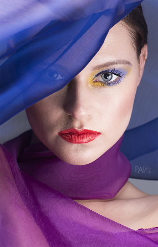 Azul - Ronja Peters, Makeup: Andrea Takagi Imagen & Foto | moda ...