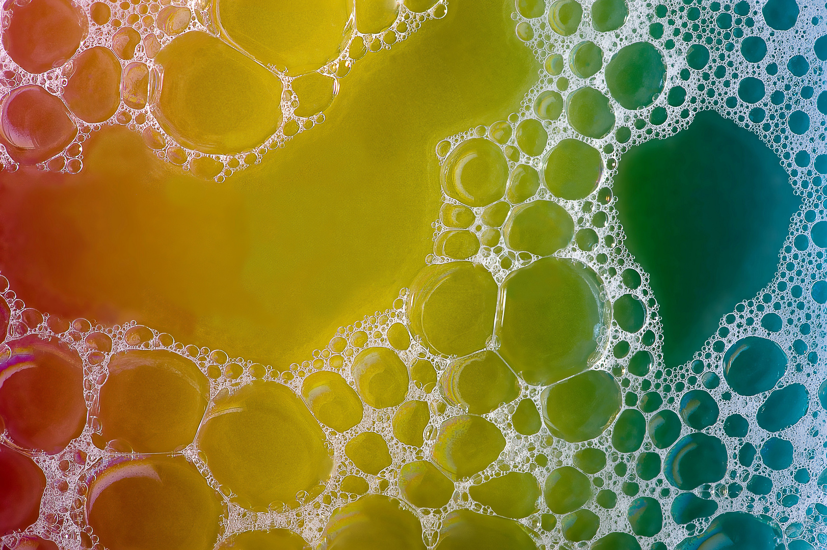 Badeschaum Foto & Bild | abstraktes, fotokunst, farben Bilder auf ...