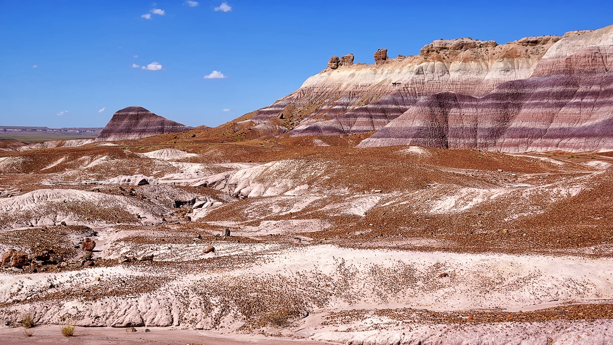 Badlands Foto & Bild | north america, united states, arizona Bilder auf ...