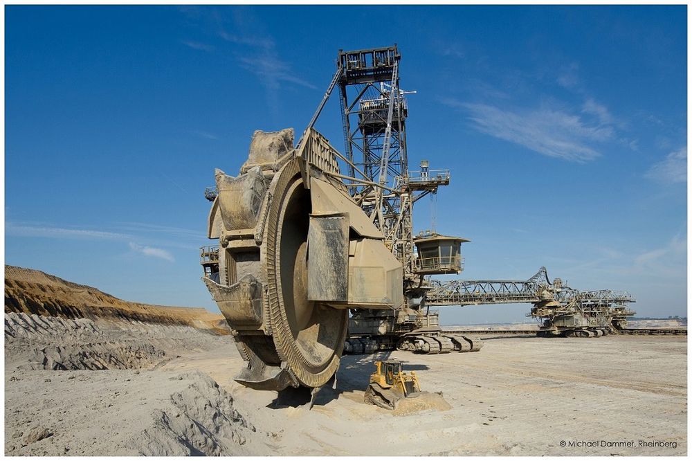 Bagger 255 Tagebau Inden Foto & Bild | industrie und technik, bergbau ...
