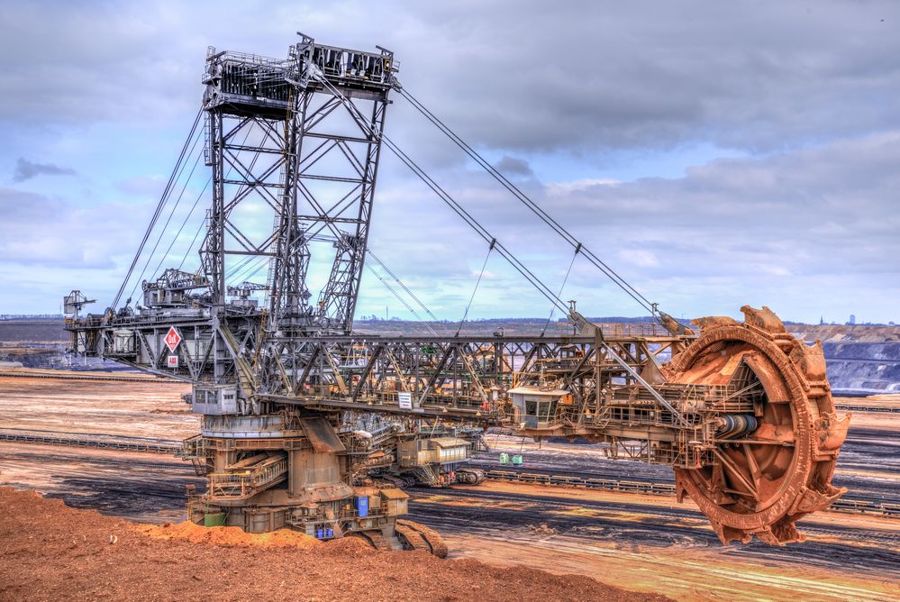 Bagger 258 Foto & Bild | industrie und technik, energietechnik, bergbau ...