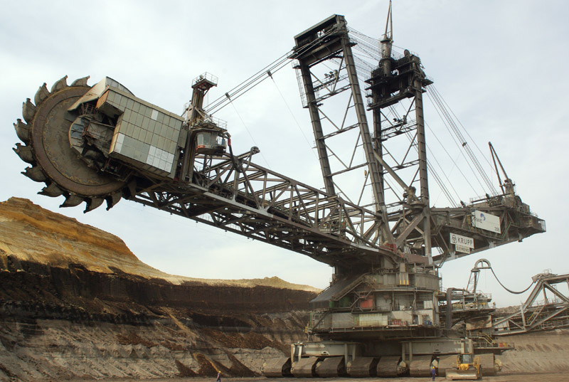 Bagger 288 Foto & Bild | industrie und technik, bergbau, tagebau Bilder ...