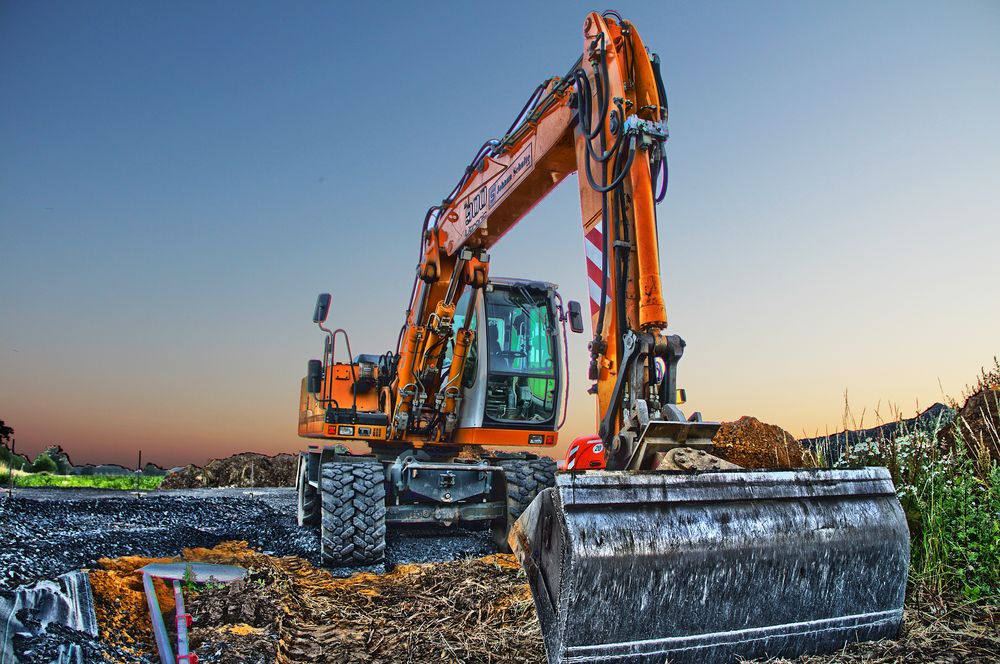 Bagger Foto & Bild | bearbeitungs - techniken, hdri & tm, hdr Bilder ...
