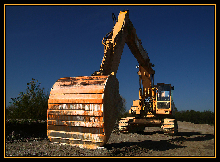 Bagger Foto & Bild | baumaschinen, verkehr & fahrzeuge, schiene und ...