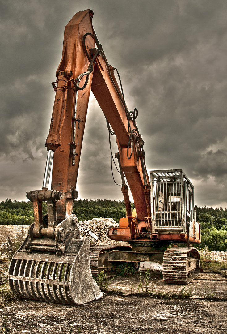 Bagger Foto & Bild | baumaschinen, verkehr & fahrzeuge, schiene und ...