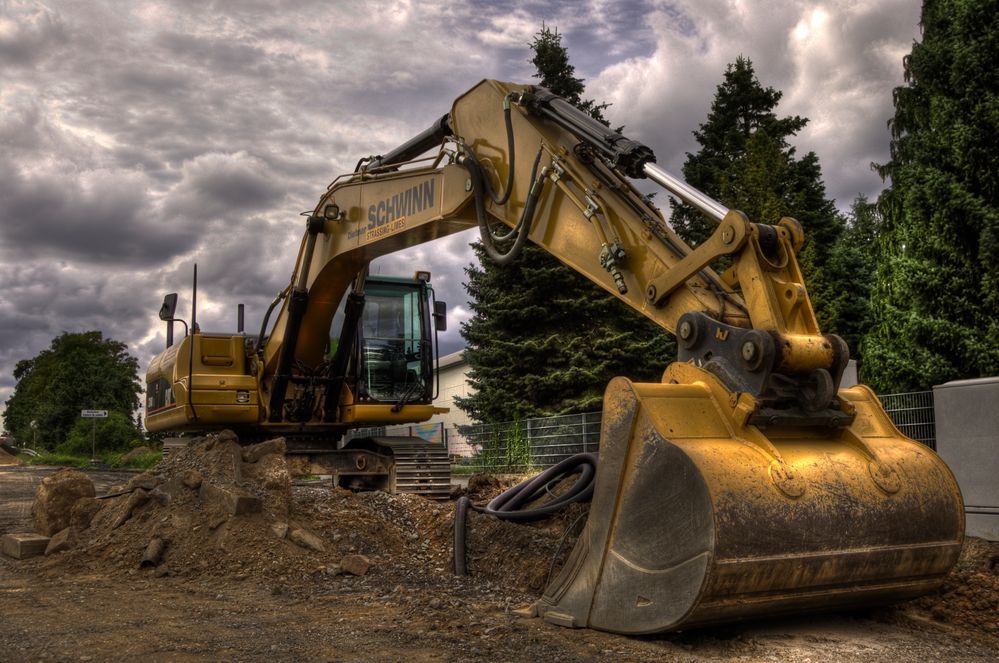 Bagger Foto & Bild | bearbeitungs - techniken, hdri & tm, digiart ...