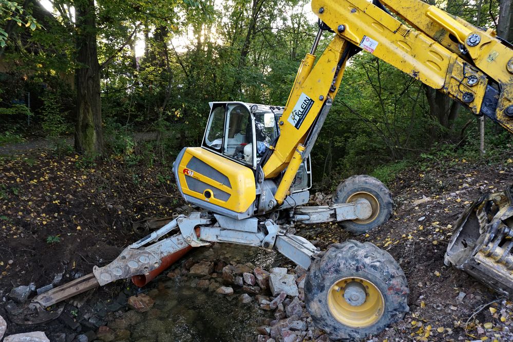 Bagger im Einsatz Foto & Bild | fotos, world, dokumentation Bilder auf ...