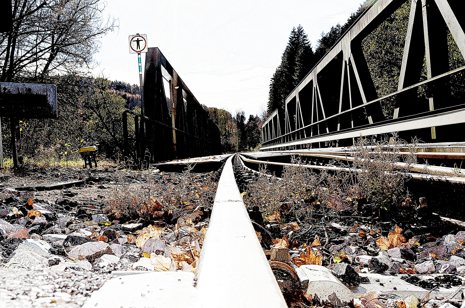 Bahnbrücke Eyach Foto & Bild | architektur, straßen & brücken ...