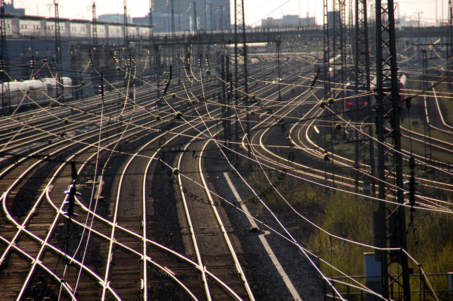 Bahngleise an der Donnersberger Brücke - Bild & Foto von R. Hölzl aus ...