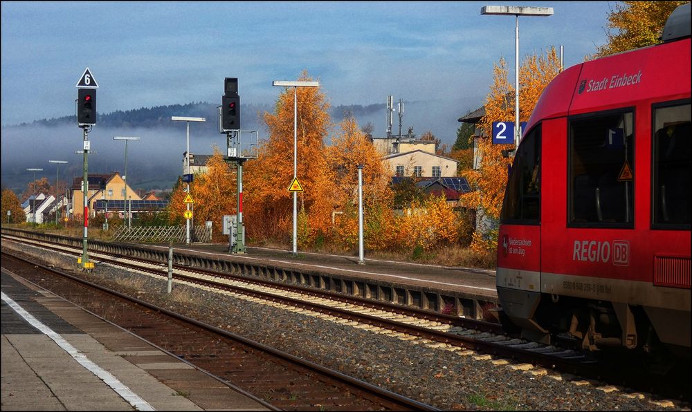 Bahnhof Bodenfelde / Weser Foto & Bild | natur, herbst, jahreszeiten ... Bahnhof Bodenfelde / Weser Foto & Bild | natur, herbst, jahreszeiten ...