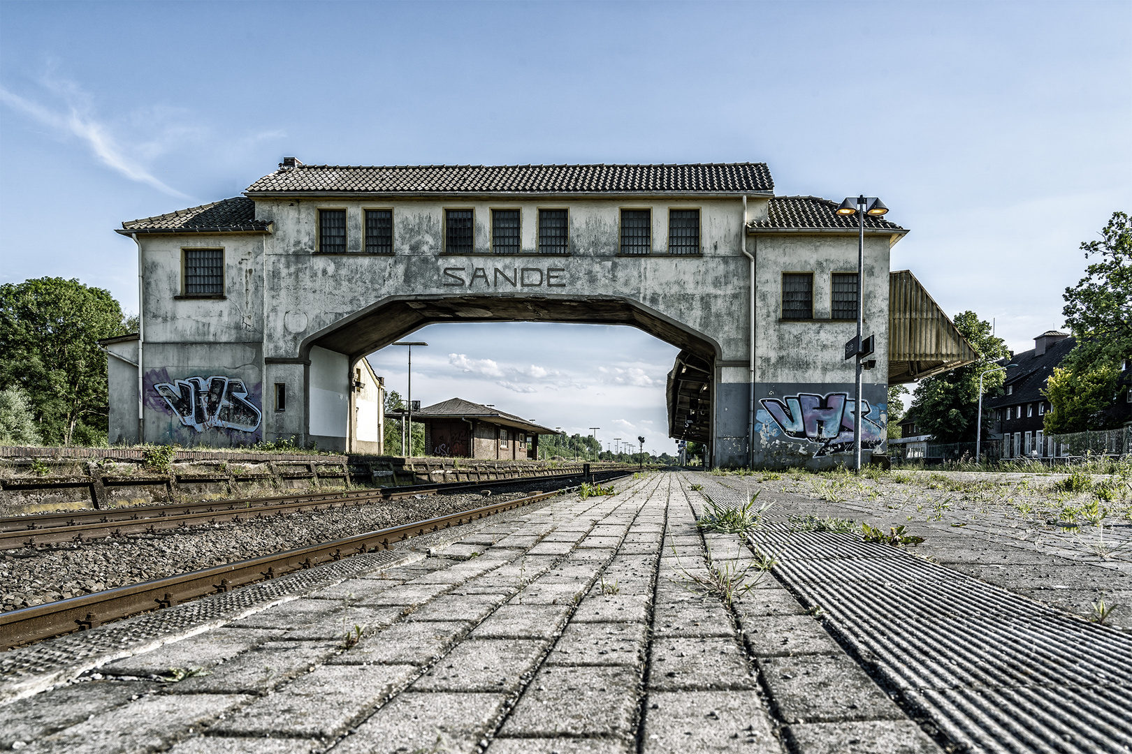 Bahnhof Sande Foto & Bild | architektur, motive Bilder auf fotocommunity