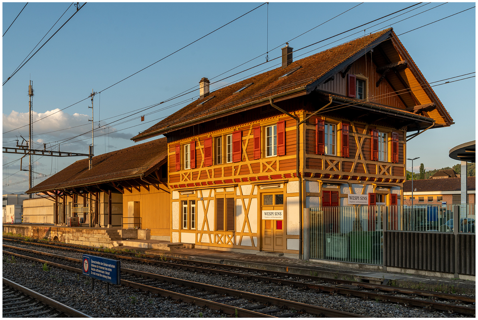 Bahnhof Sins Foto & Bild | architektur, bahnhöfe & gleise, profanbauten Bilder auf fotocommunity