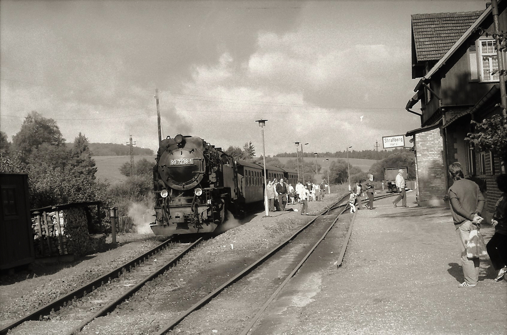Bahnhof Straßberg Foto & Bild | Bilder auf fotocommunity
