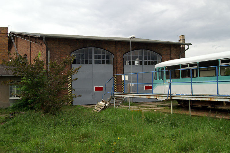 Bahnhof Zinnowitz/Usedom: Lokschuppen Foto & Bild | architektur, bahnhöfe & gleise, profanbauten ...