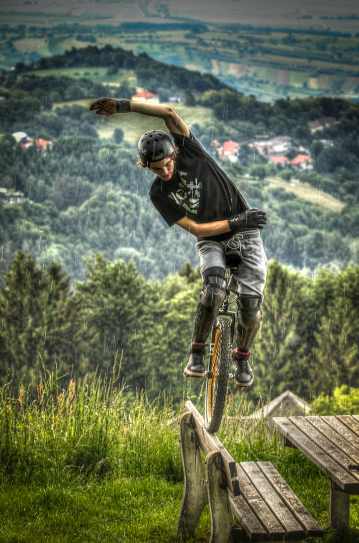 Balanceakt Foto & Bild | sport, radsportarten, einrad Bilder auf fotocommunity