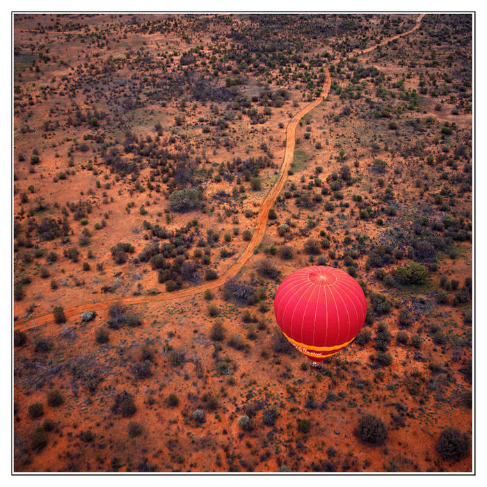 Ballonfahrt Outback Foto & Bild | australia & oceania, australia ...