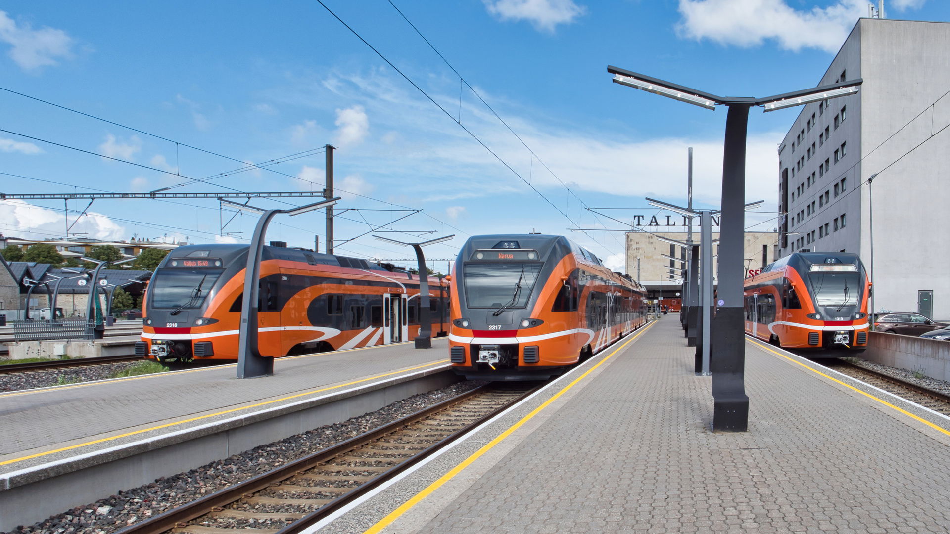 Balti Jaam (1) Foto & Bild | bahnhof, bahnsteig, schienen Bilder auf fotocommunity