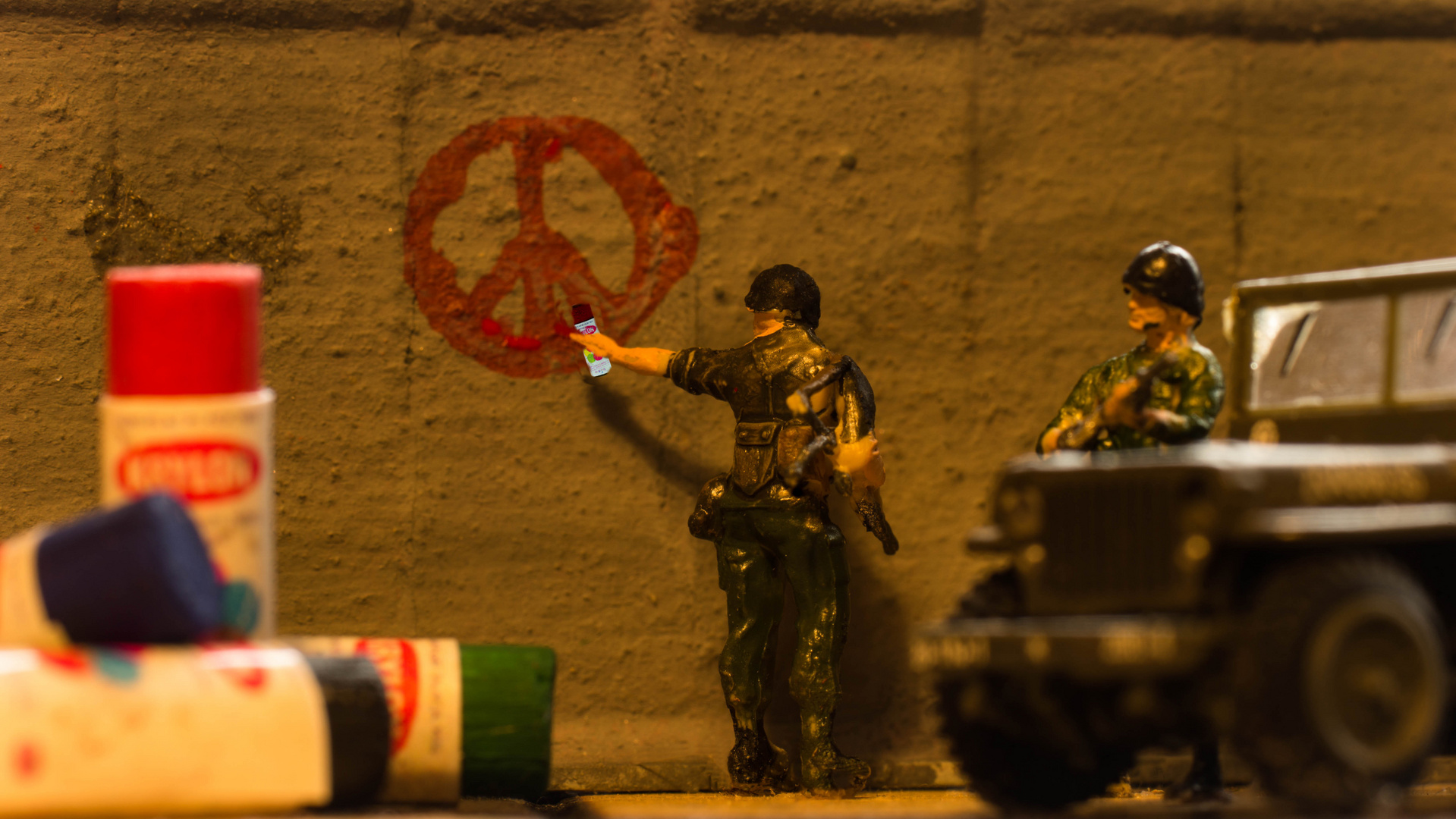 Bansky Peace Foto & Bild | stillleben, streetart, graffiti & tags ...