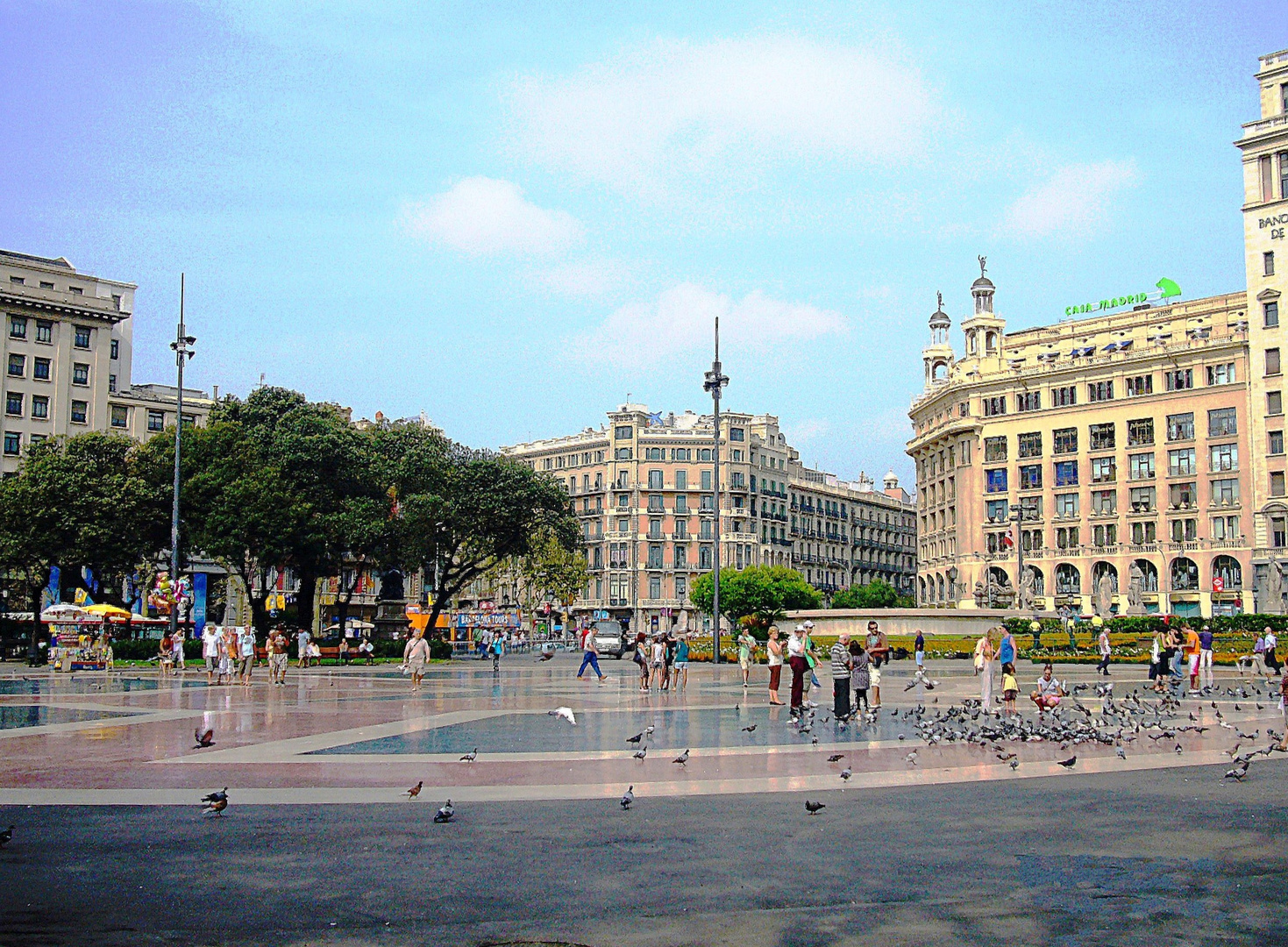 Barcelona, Placa de Catalunya Foto & Bild | spain, world, europe Bilder ...