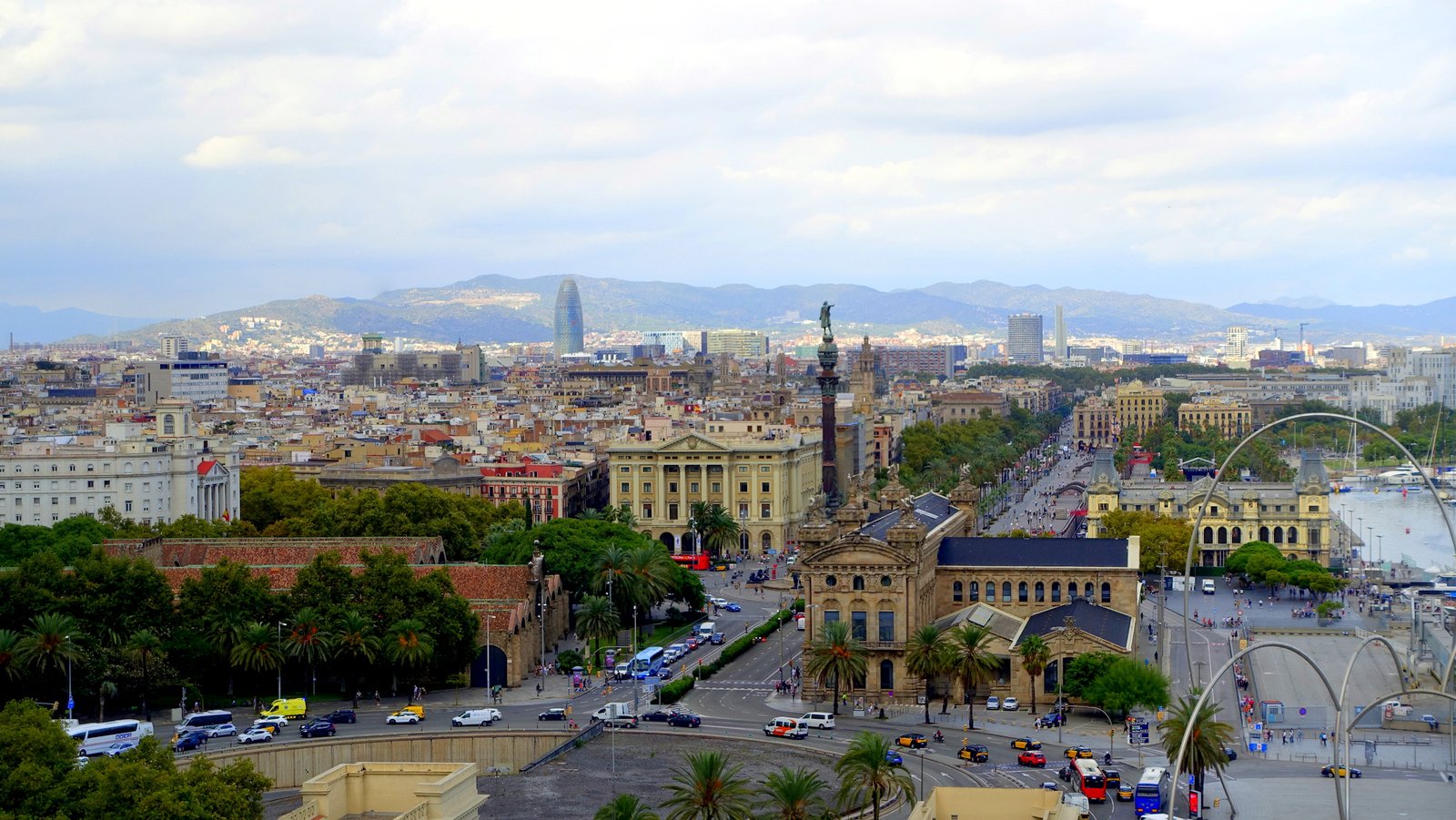 Barcelona von oben Foto & Bild | europe, spain, architektur Bilder auf ...