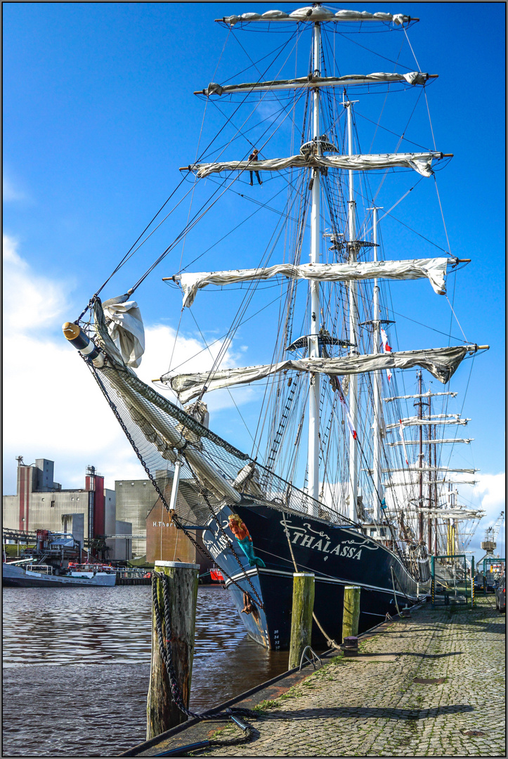 Barkentine " THALASSA " Foto & Bild | motive, schiffe, husum Bilder auf ...