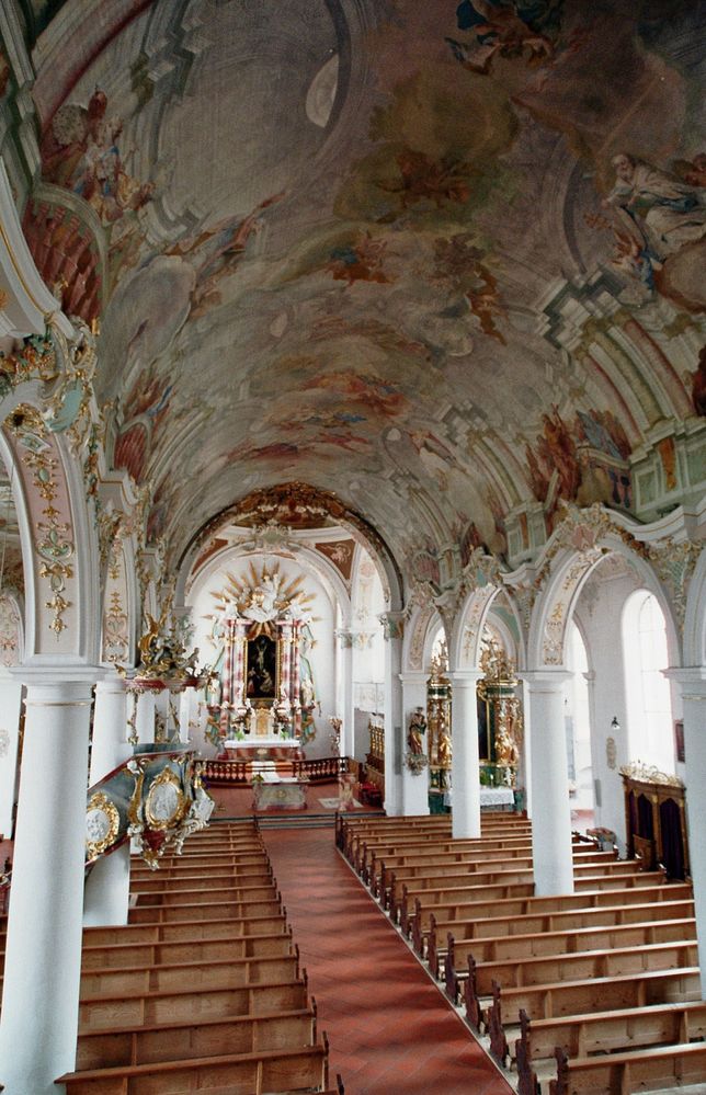 Barock im Allgäu: Kirche St. Gallus und Ulrich zu Kißlegg Foto & Bild | architektur ...