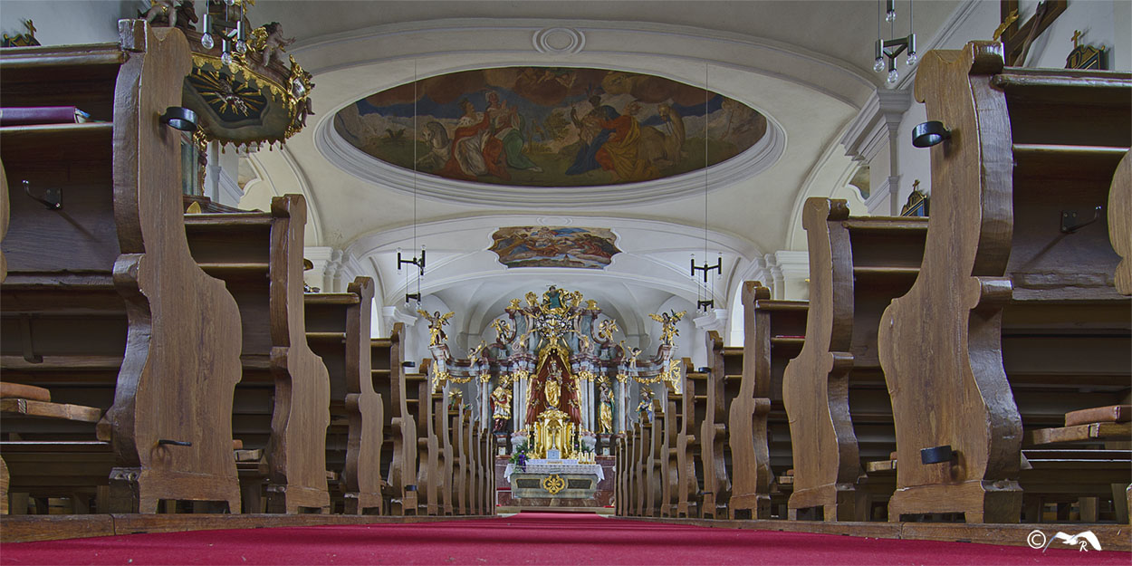 Barock-Kirche Wiefelsdorf .. Foto & Bild | architektur, sakralbauten, innenansichten kirchen ...