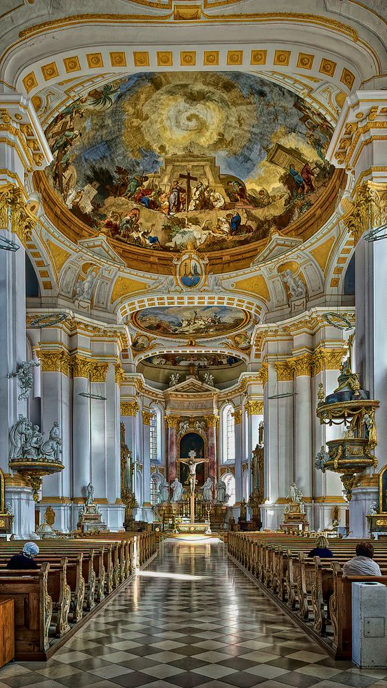 barocke Pracht Foto & Bild | kirche, kirchen, barock Bilder auf ...