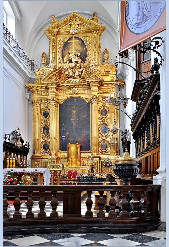 barocker Hochaltar Foto & Bild | kirche, architektur, polen Bilder auf ...