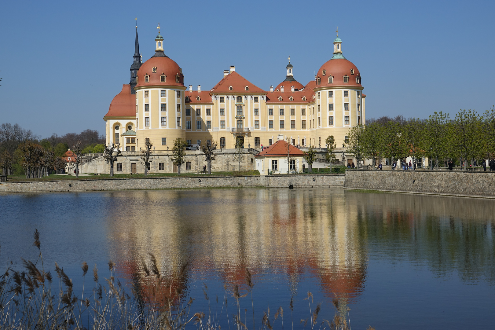Barockschloss Moritzburg bei Dresden Foto & Bild | architektur, motive ...